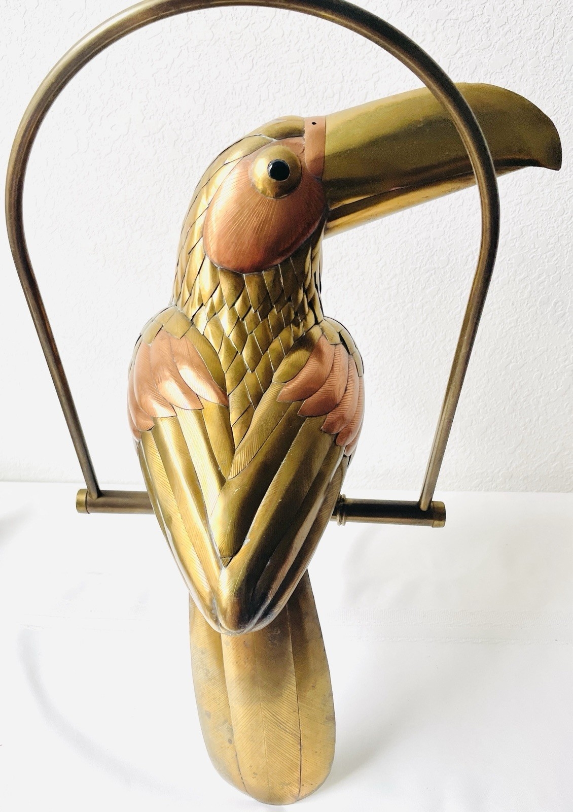 Sergio Bustamante | Vintage 1960s Sergio Bustamante Brass&Copper Toucan ...