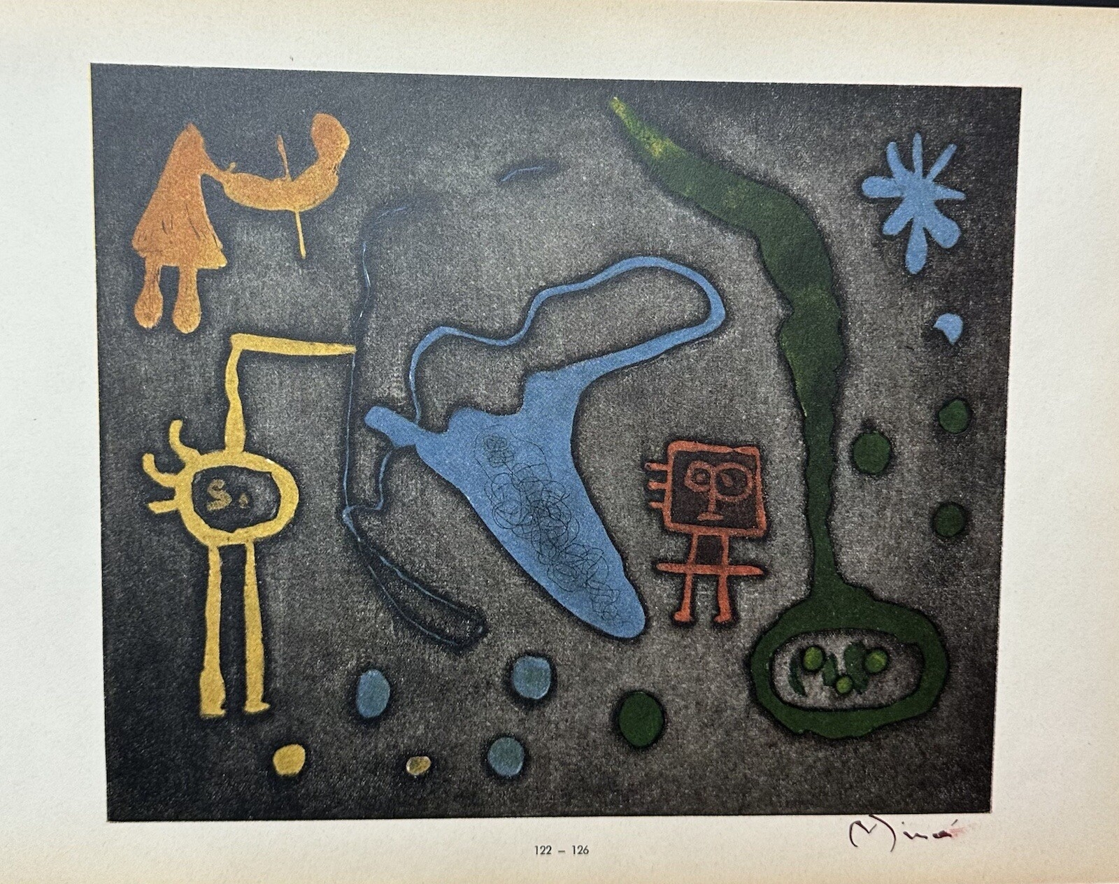 Joan Miró | Lithograph Hand Signed By Artist COA Motility Maeght ...