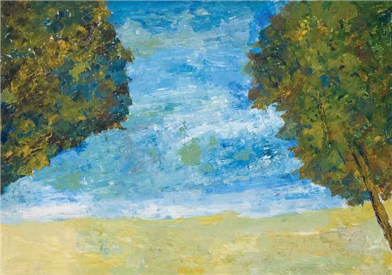 Ram Kumar | Untitled (Landscape (2006) | MutualArt