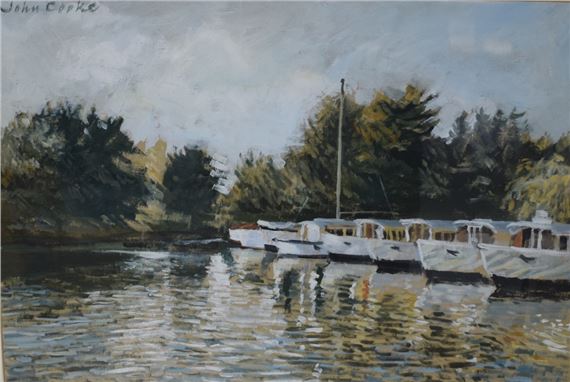 John Cooke | Womack Water - Near Broads | MutualArt