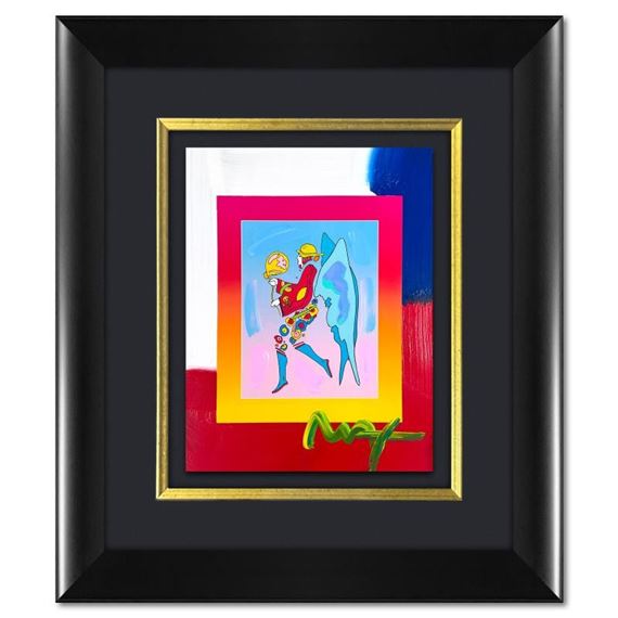 Peter Max | Tip Toe Floating | MutualArt