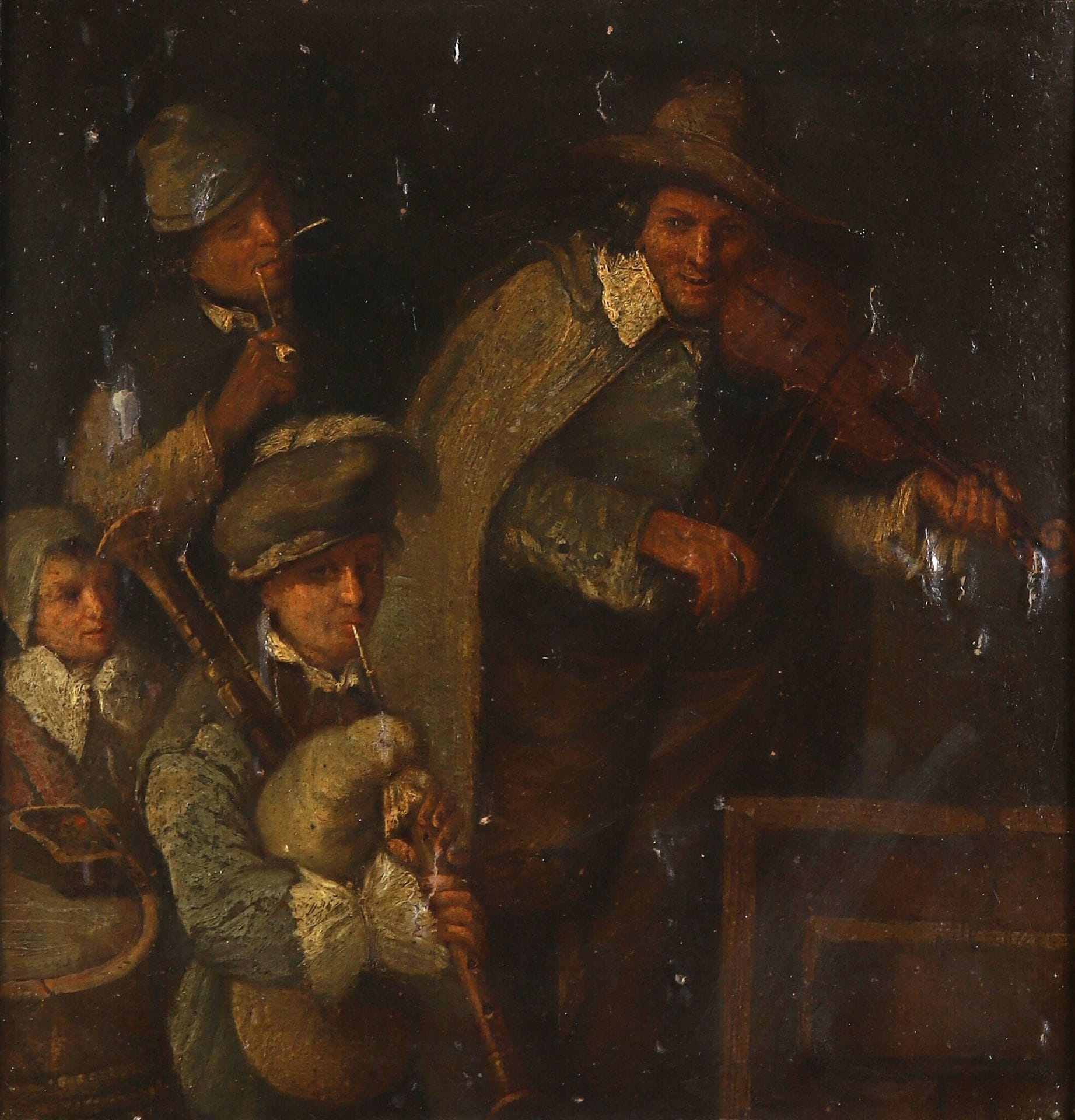 Christian Wilhelm Ernst Dietrich | The Wandering Musicians (Circa 1800 ...