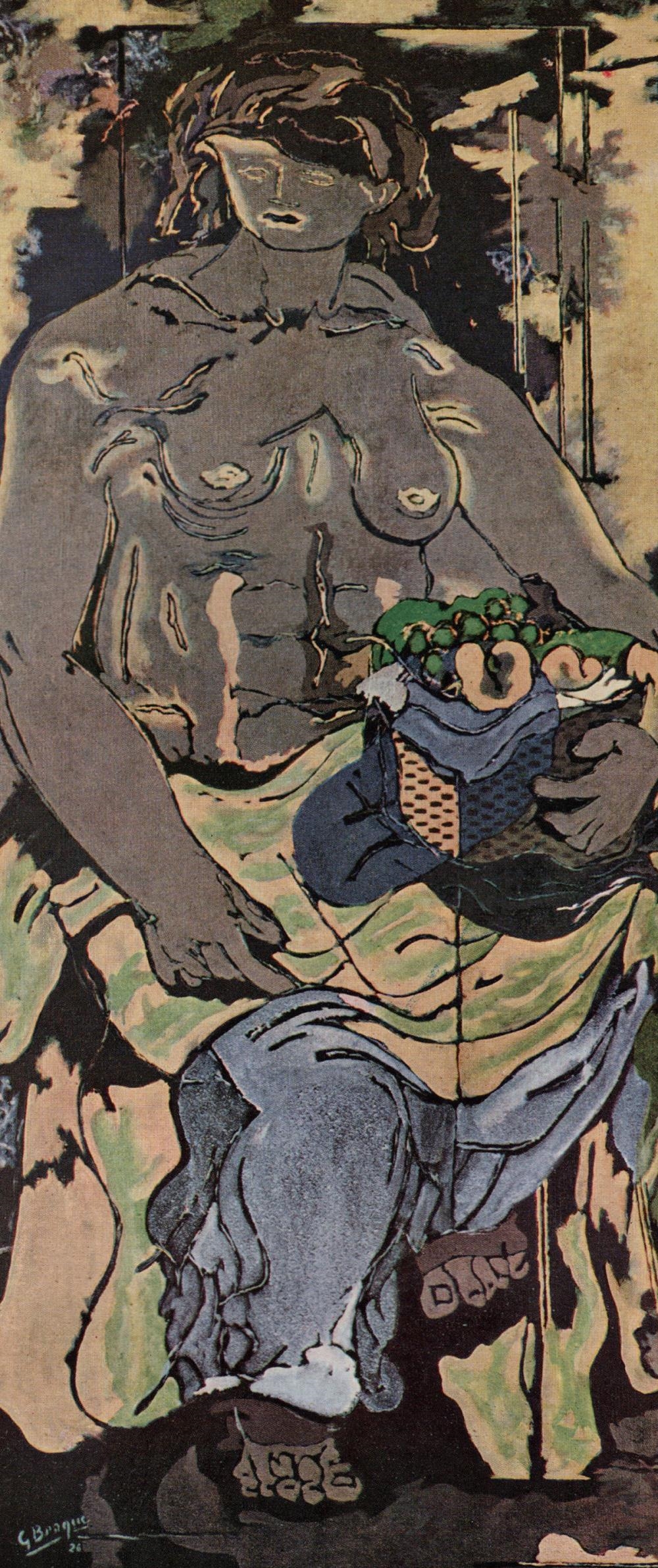 Georges Braque | Canephore (1956) | MutualArt