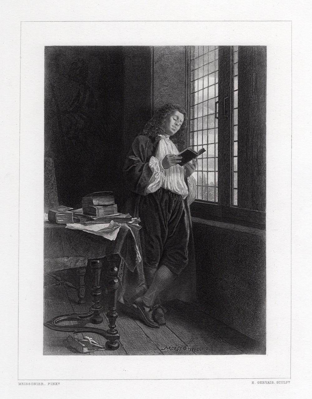 Jean-Louis-Ernest Meissonier | The Student (1866) | MutualArt