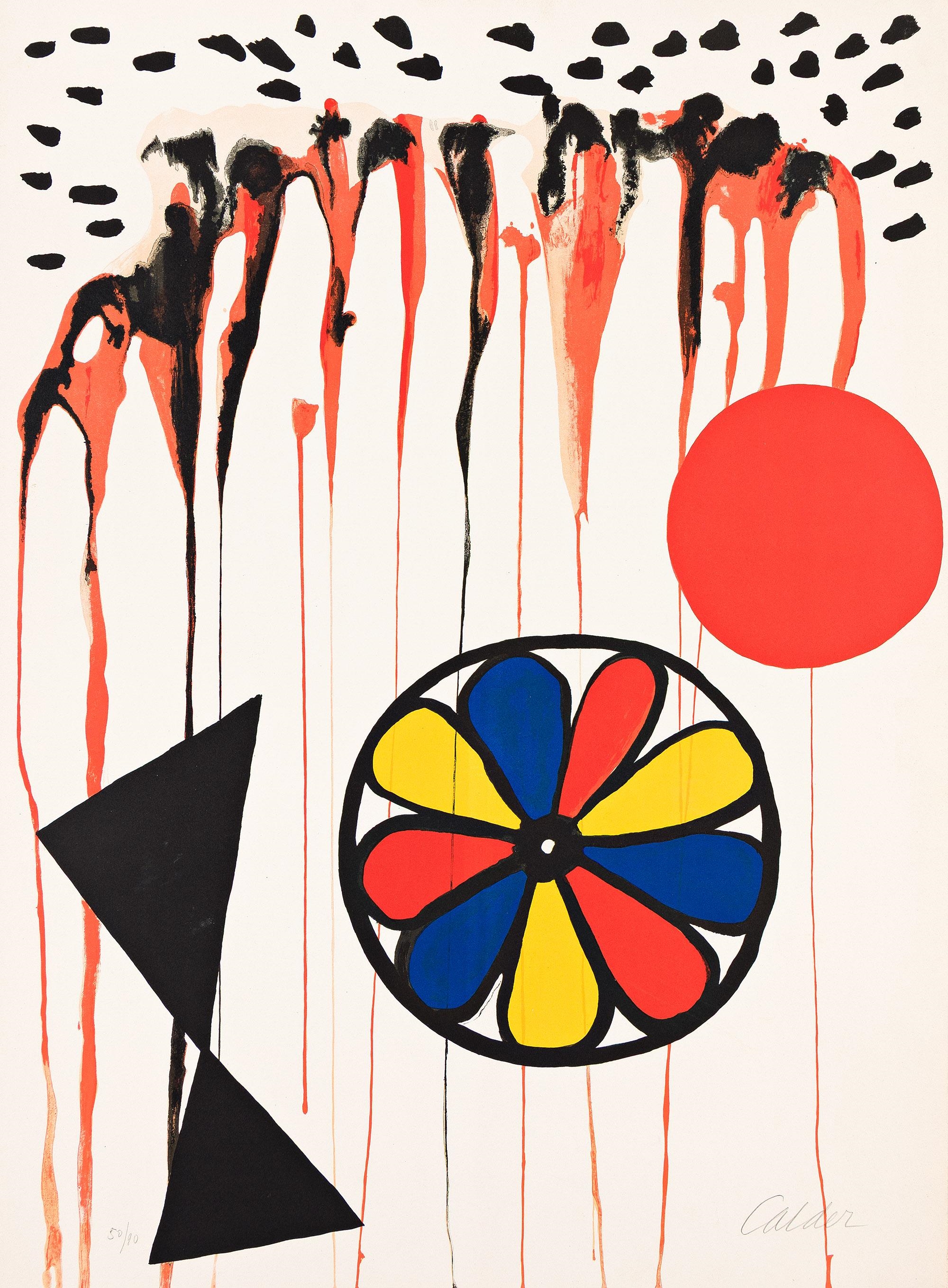 Alexander Calder | La Mousson (1965) | MutualArt