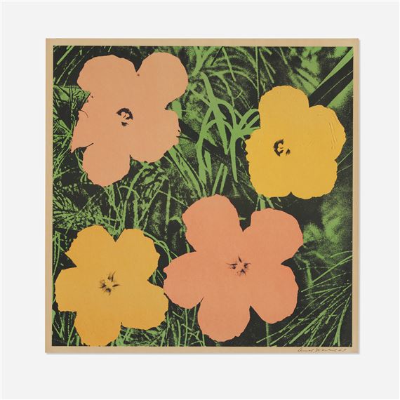 Andy Warhol | Flowers Flowers (1964) | MutualArt