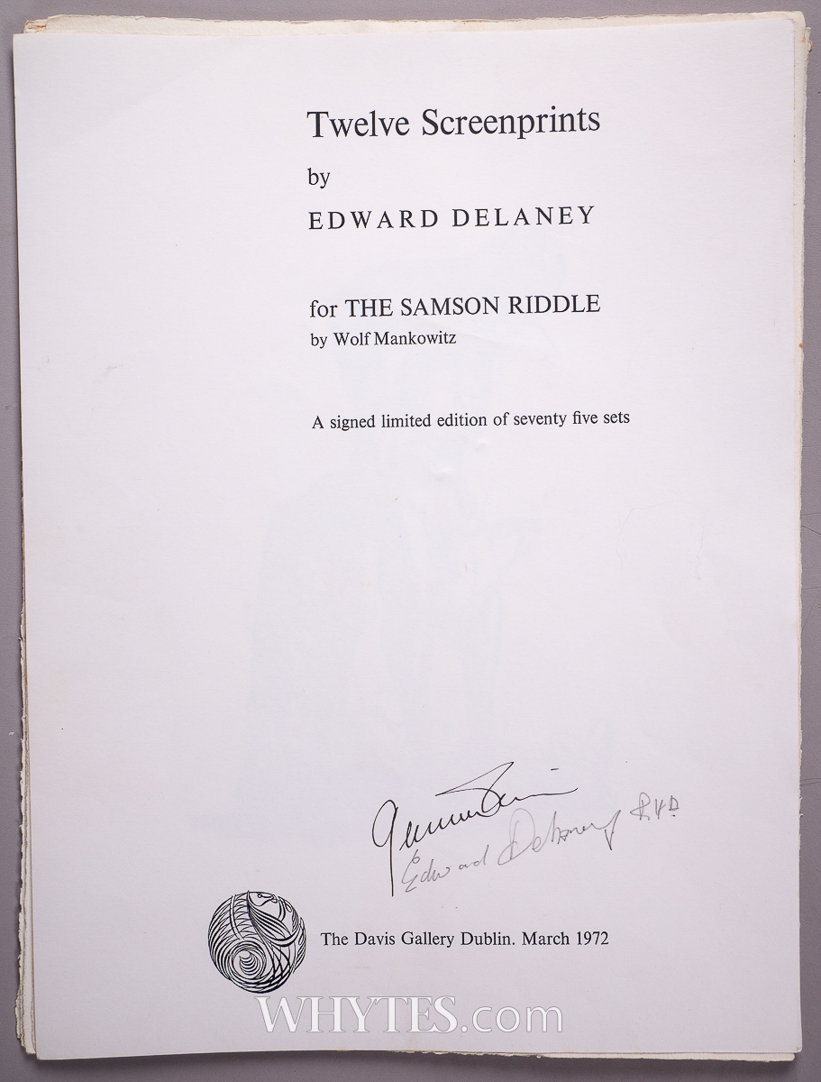Edward Delaney | THE SAMSON RIDDLE [SET OF TWELVE | MutualArt