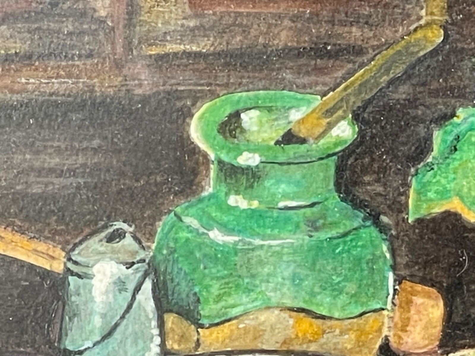 Paul Cézanne | Still Life with Pot of Primroses and Pottery (Late 19th ...