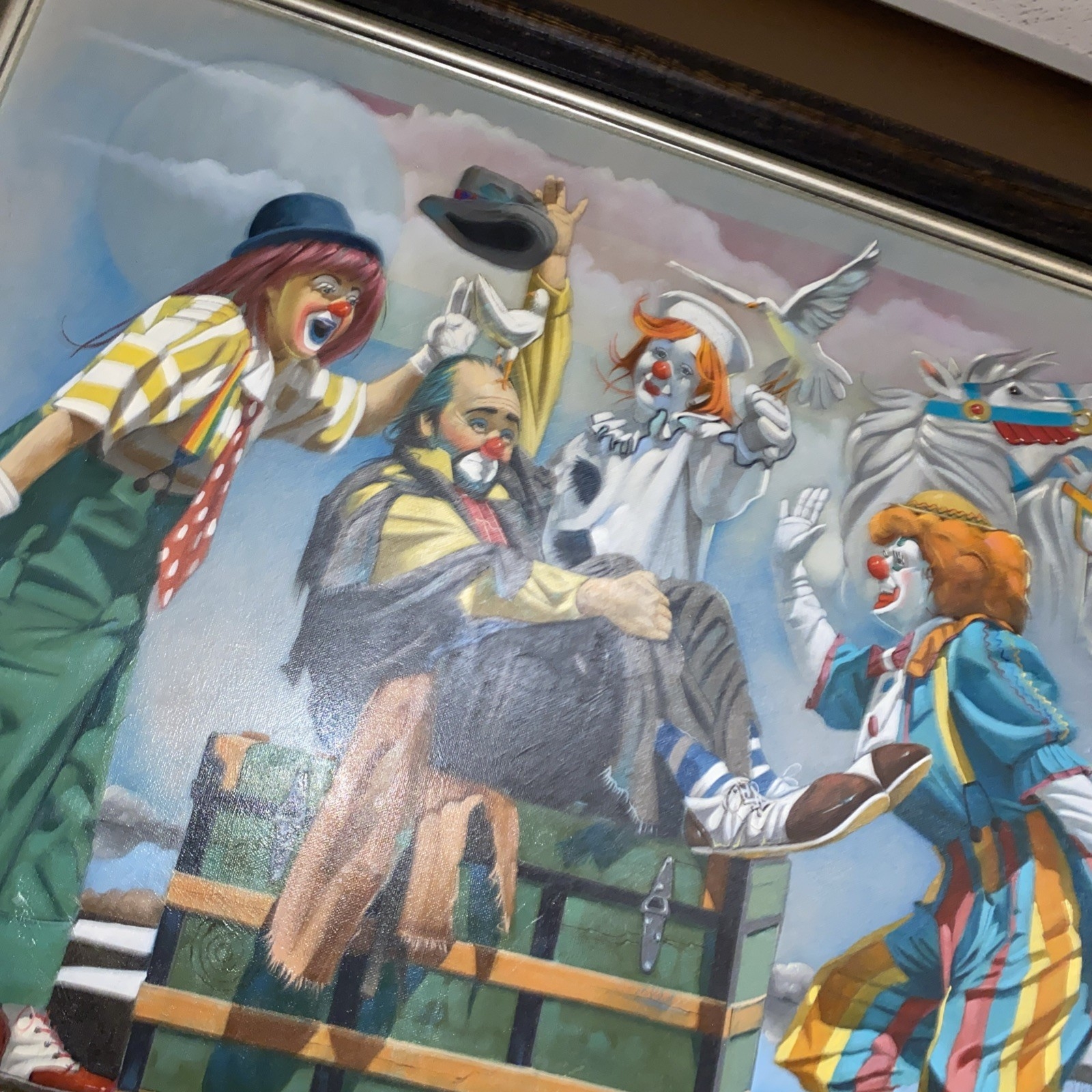 Chuck Oberstein | CLOWN HIJINX | MutualArt