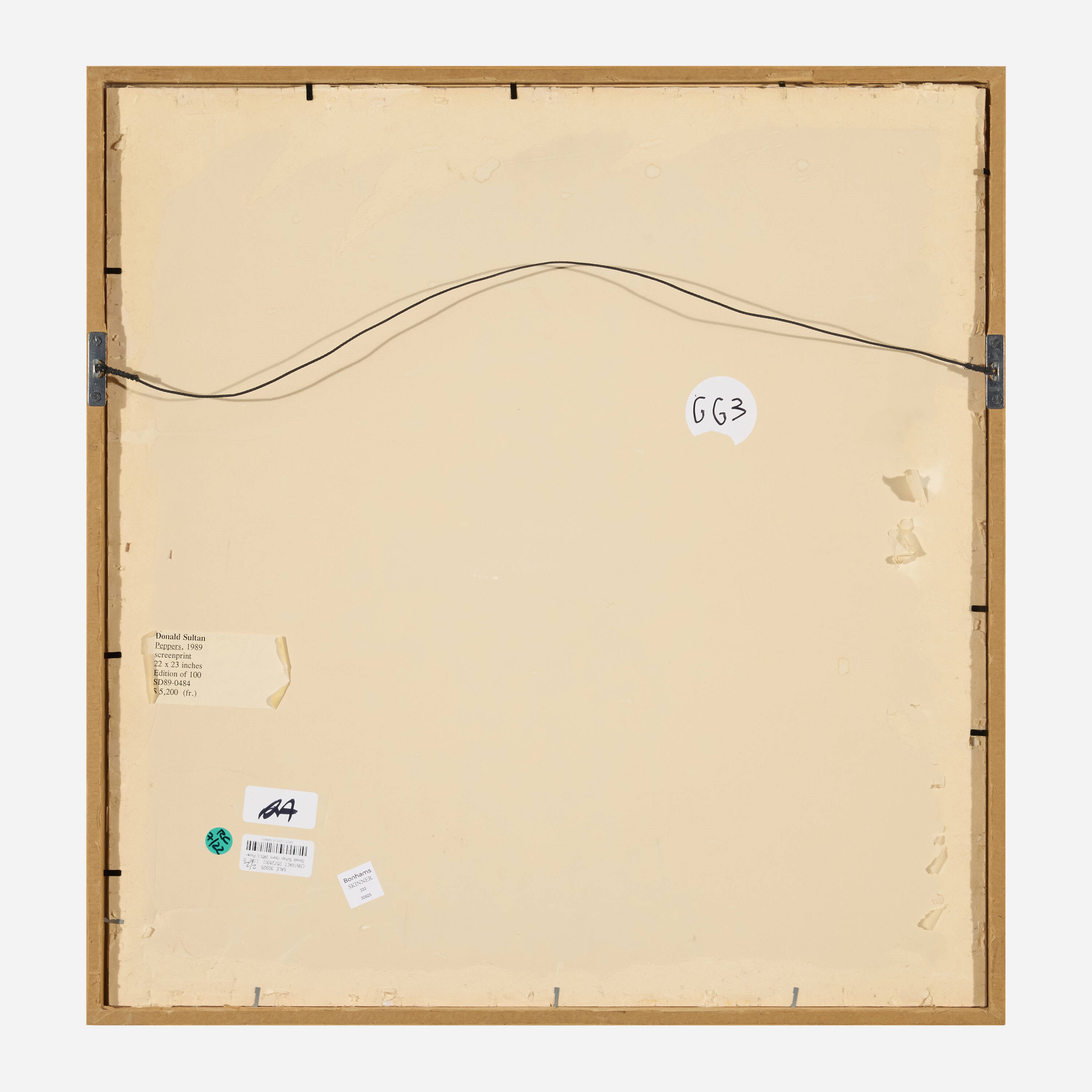 Donald Sultan | Peppers Peppers (1988) | MutualArt