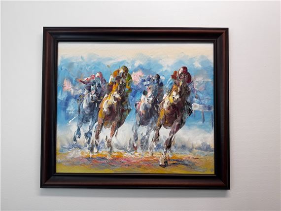 Anthony Vecchio | HORSE RACE (1970 - 1979) | MutualArt