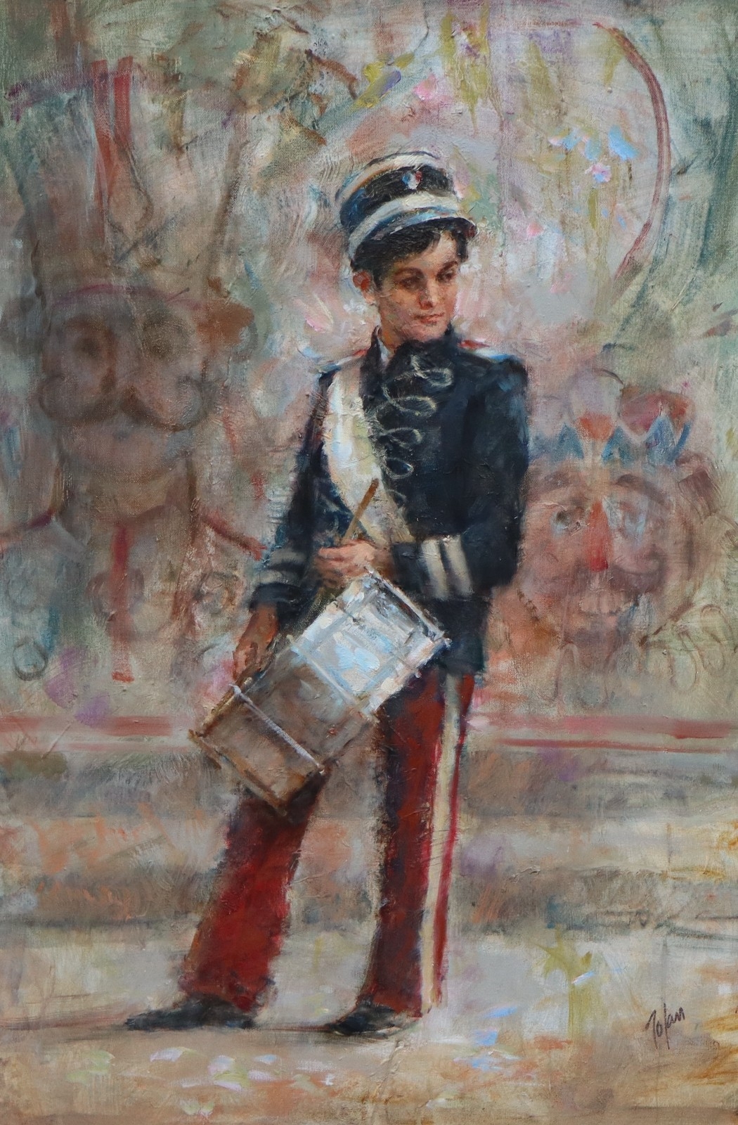 Richard Hudson Zolan | French Drummer Boy (2014 - 2025) | MutualArt