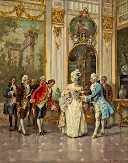 Josef Egon Frank | Die Deputation (1900) | MutualArt