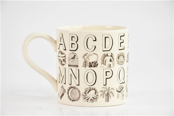 Eric Ravilious | an alphabet mug | MutualArt
