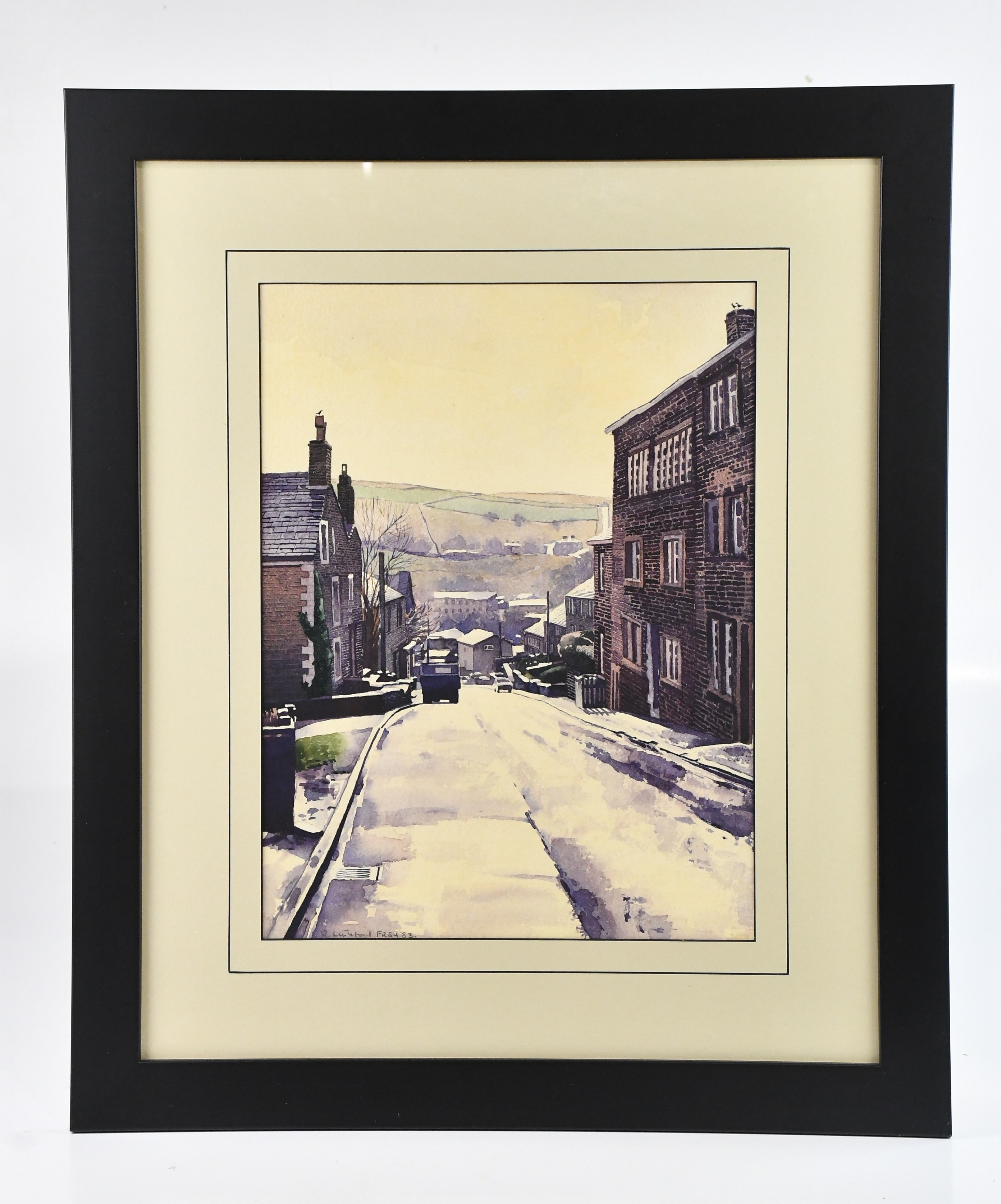 Robert Littleford | rural village scene | MutualArt