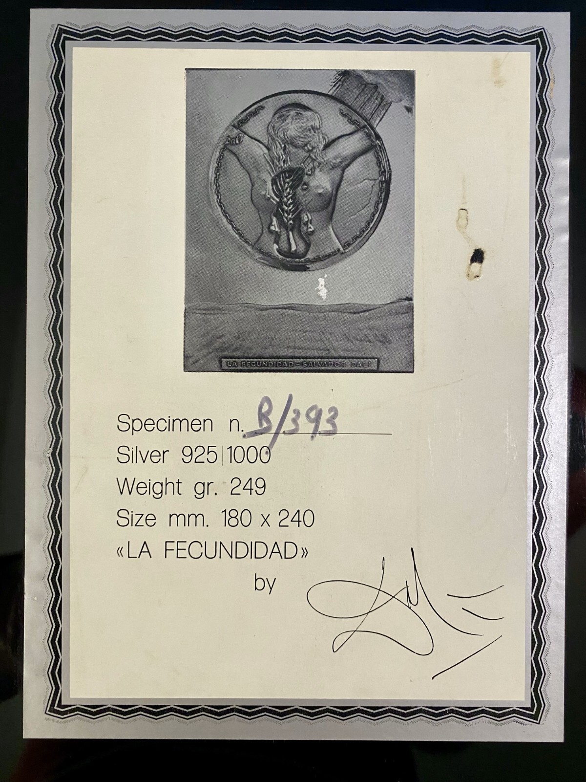 Salvador Dalí | Sterling silver sculpture box (1977) | MutualArt