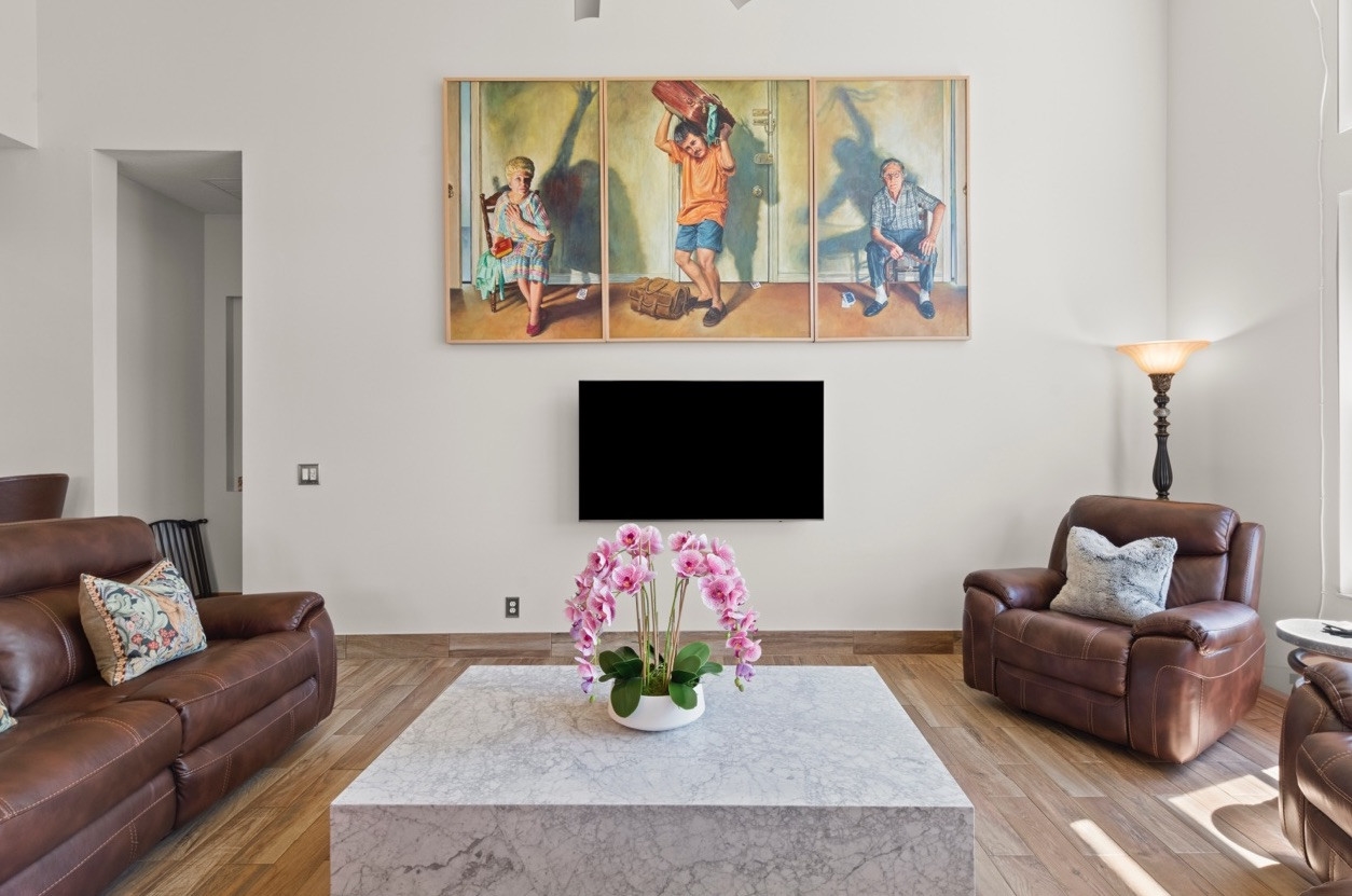 Jack Thursby | Rare Jack Thursby Original Triptych Oil Paintings ...