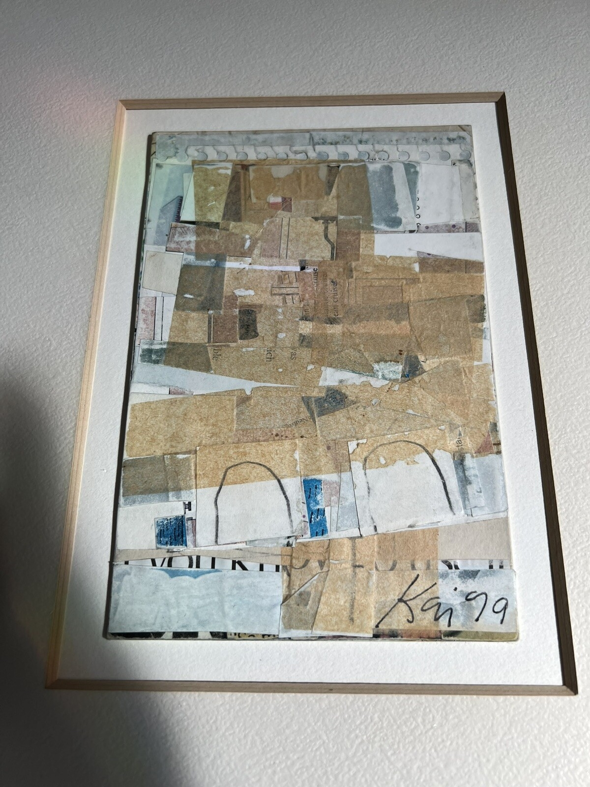 Keith Morrow Martin | Rare Original Keith Morrow Martin Collage Art #79 ...