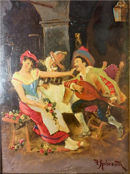 Federico Andreotti | The Ardent Wooer (1900 - 1949) | MutualArt