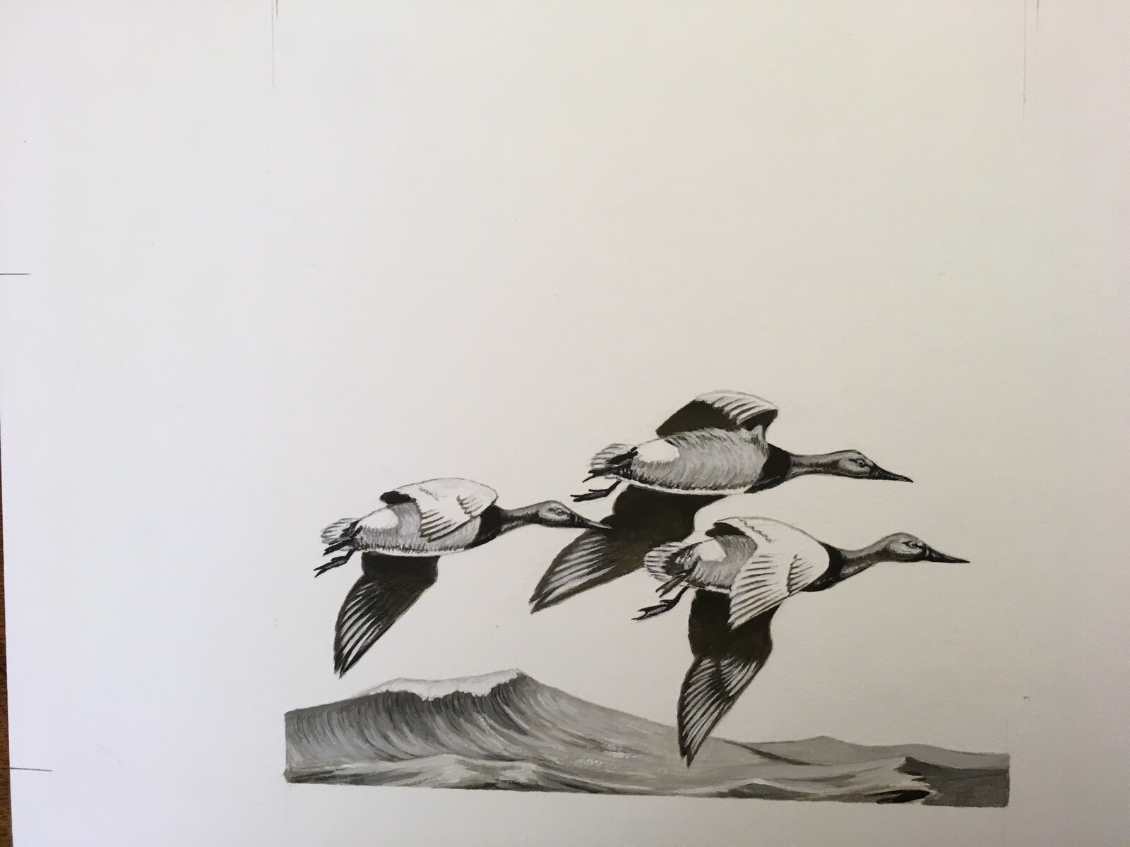 Ron Jenkins | RARE RW32 1965 Ron Jenkins Federal Duck Stamp Design ...