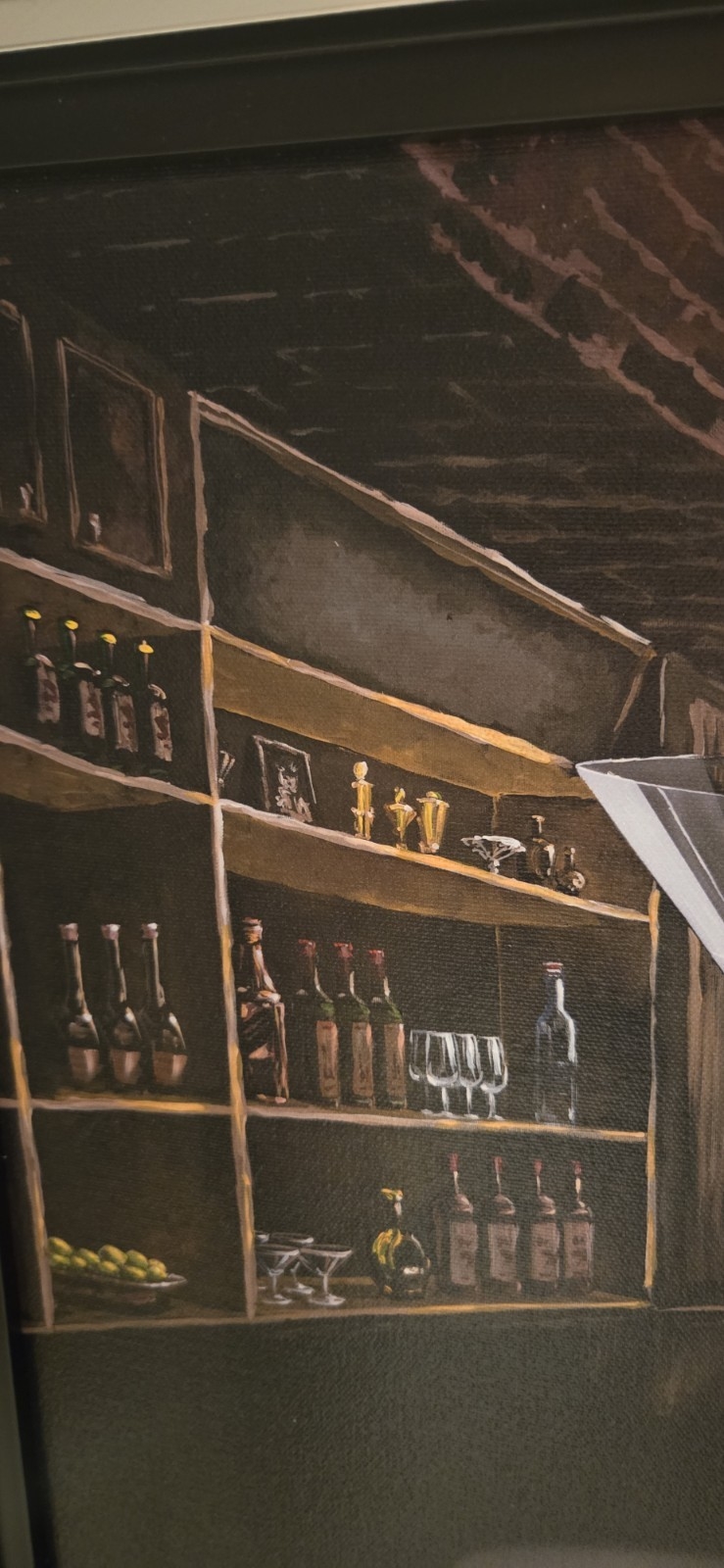 Michael Godard | Basement Pool Shark | MutualArt