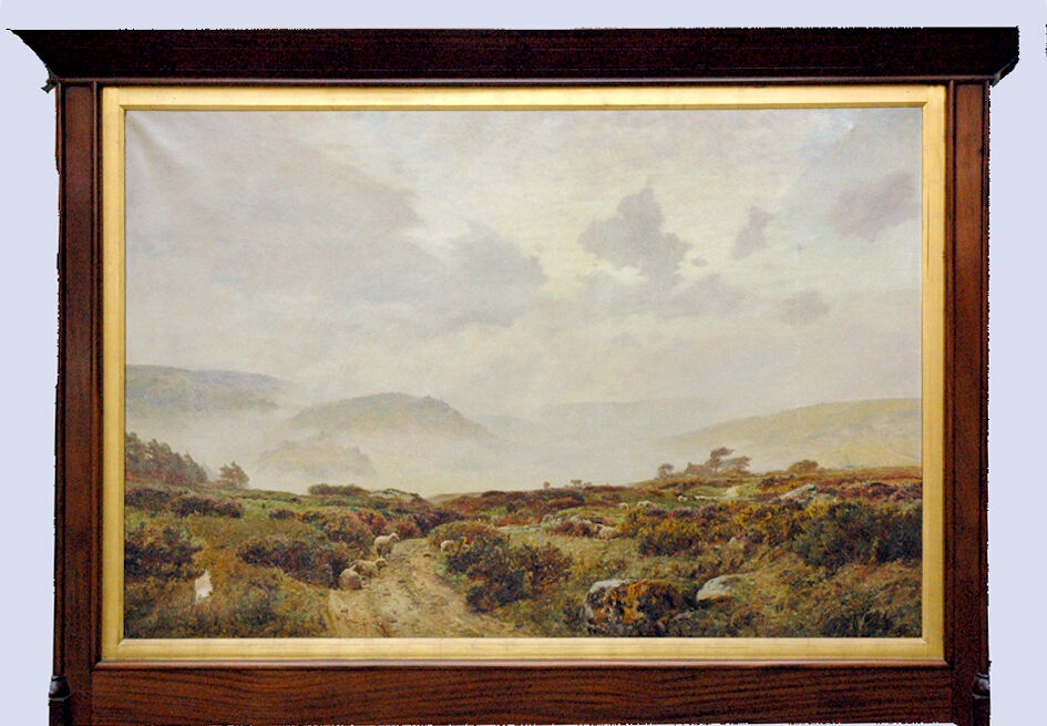Thomas Huson | 19th Century British Beautiful Landscape with Sheep ...