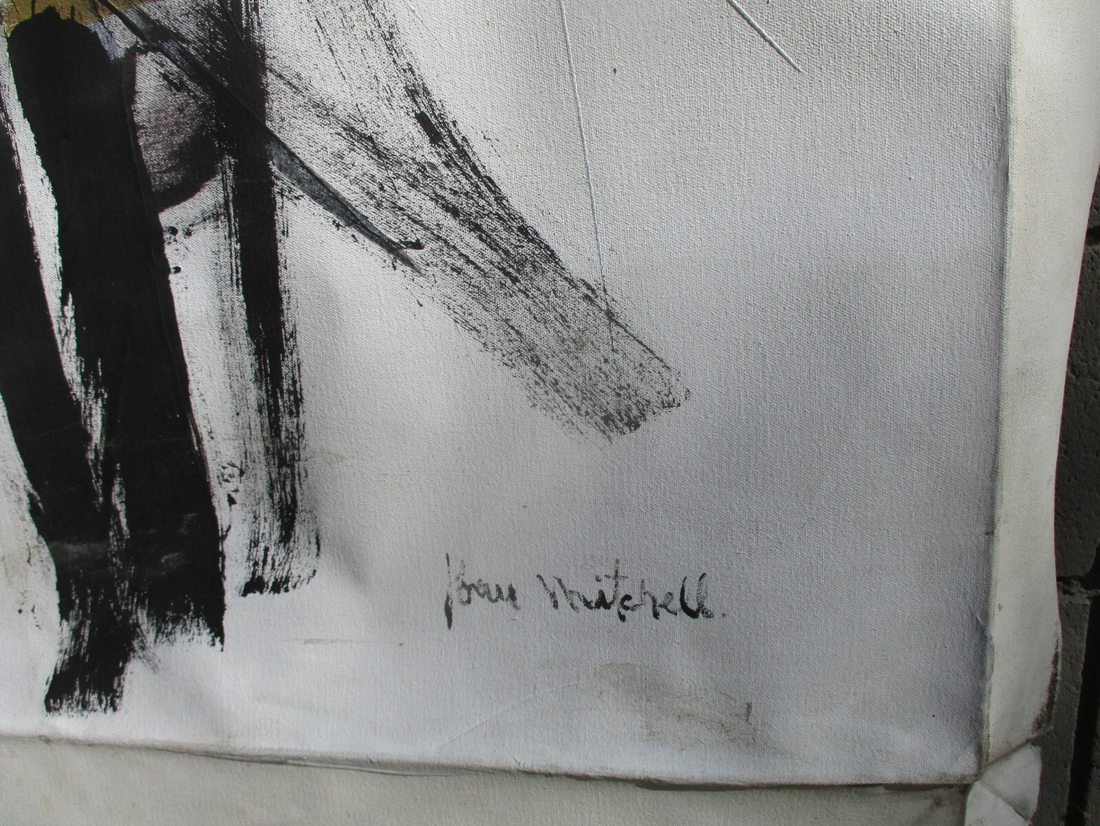 Joan Mitchell | Joan Mitchell Painting (Circa 1960) | MutualArt