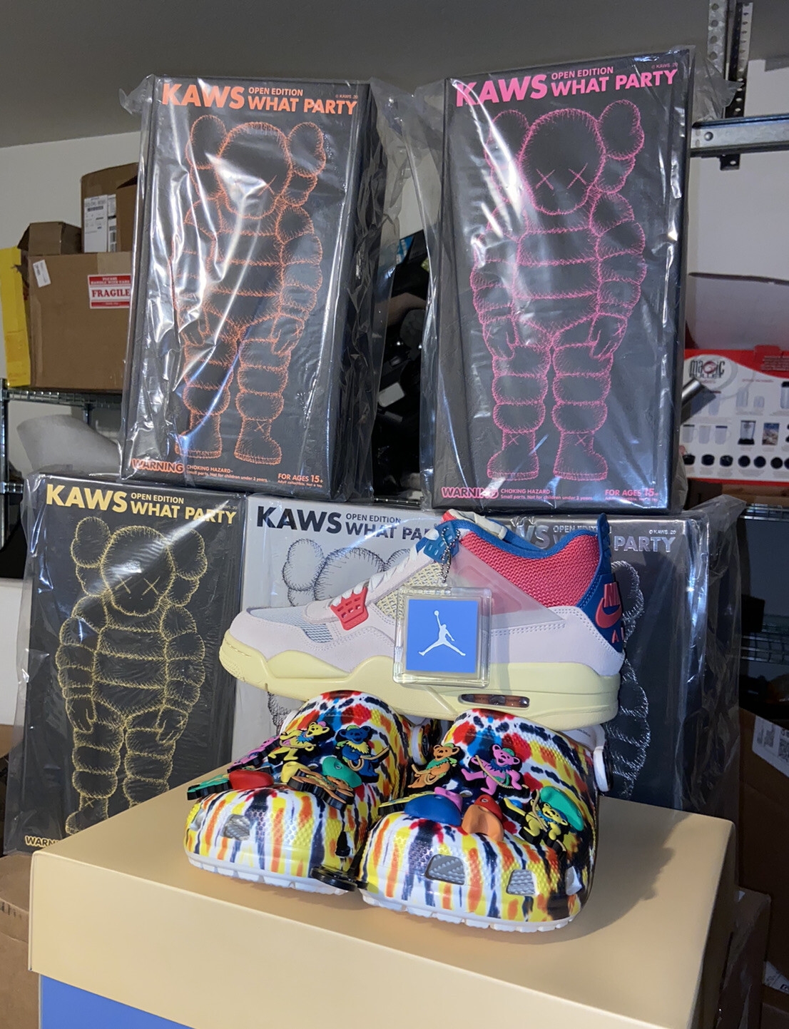 KAWS | Kaws What Party Full Set All 5 *IN HAND READY TO SHIP* (2000 ...