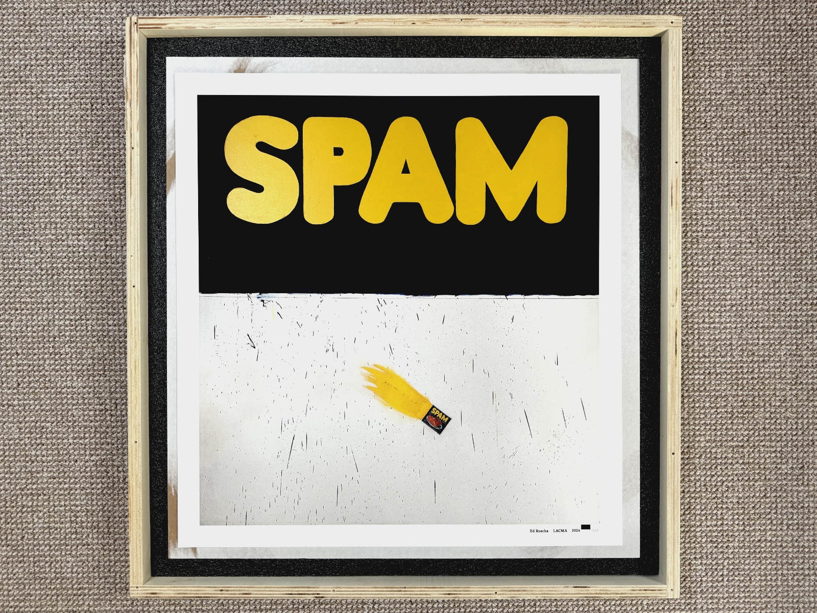 Ed Ruscha | Actual Size Limited Edition Numbered Print | MutualArt