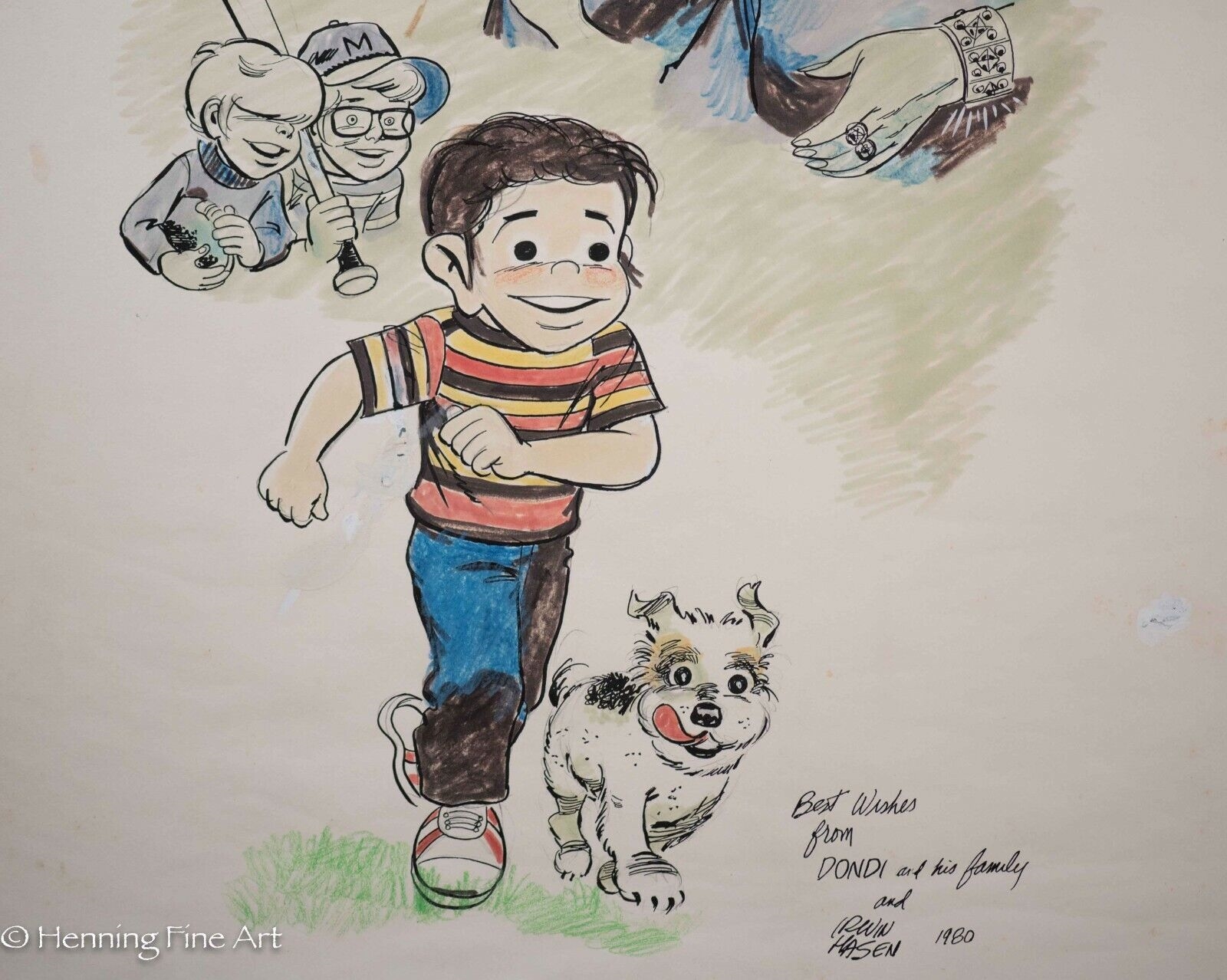 Irwin Hasen | Dondi & His Family (1980) | MutualArt