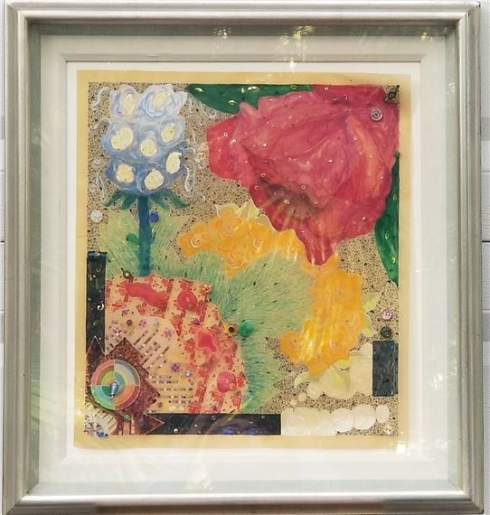 Ellen Frances Tuchman | SEMINAL ELLEN FRANCES TUCHMAN FLORAL COLLAGE ...