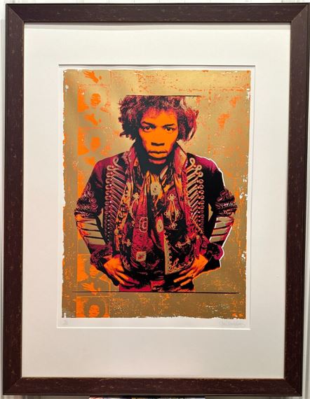 Gered Mankowitz | Jimi Hendrix “Purple & Gold” Limited Edition ...