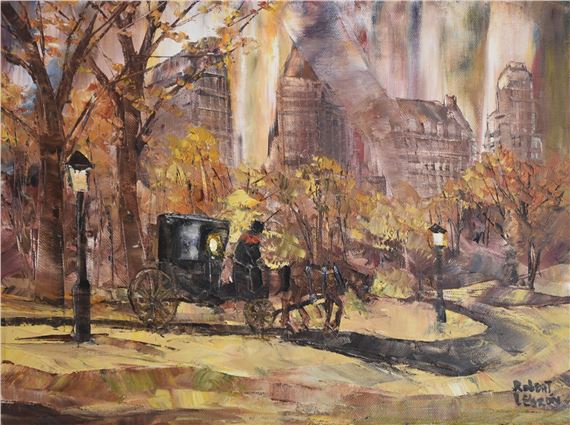 Robert Lebron | Central Park New York Oil Painting (2016 - 2021 ...