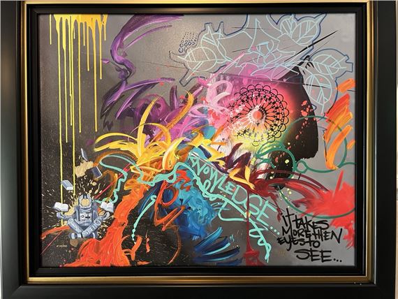 Kevin Vigil | The Kre8tion of Knowledge | MutualArt