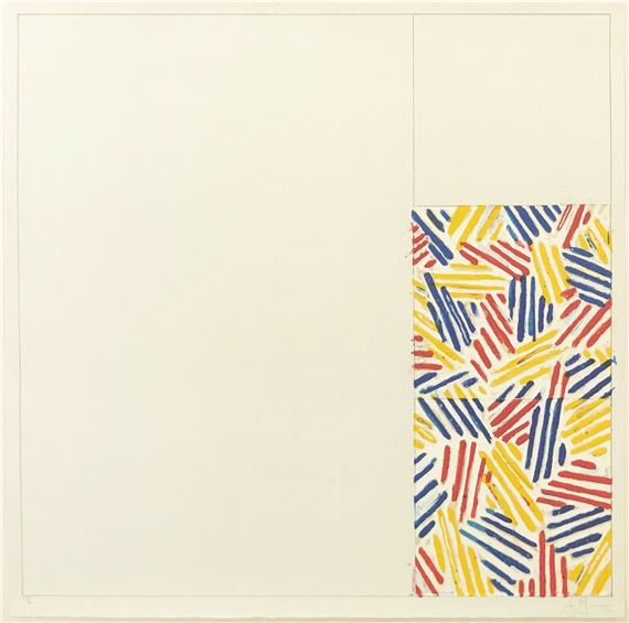 Jasper Johns | #4, FROM 6 LITHOGRAPHS (AFTER UNTITLED 1975) (1976 ...