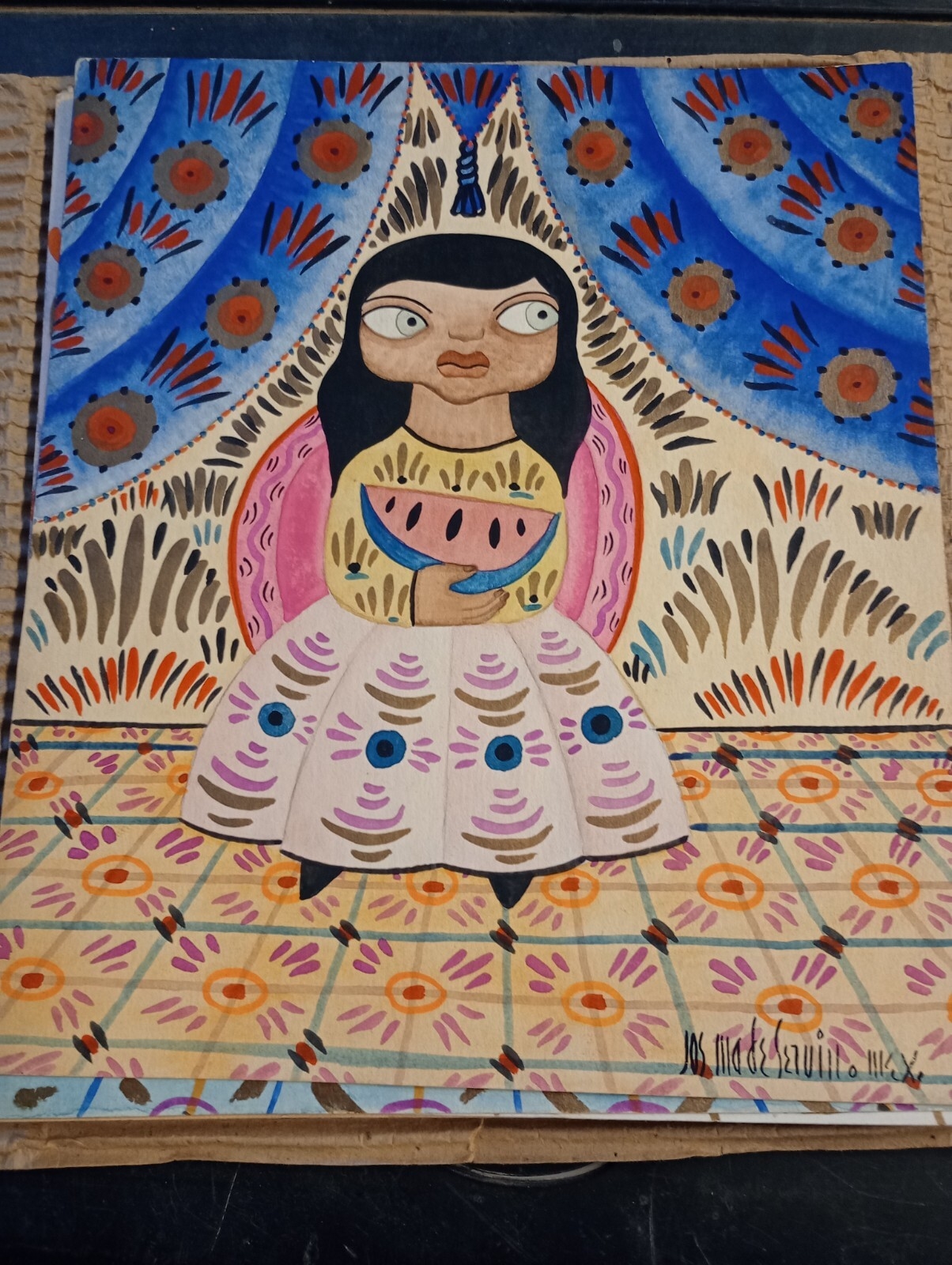 José Maria de Servin | Water Color Paintings By Jose MARIA De Servin ...