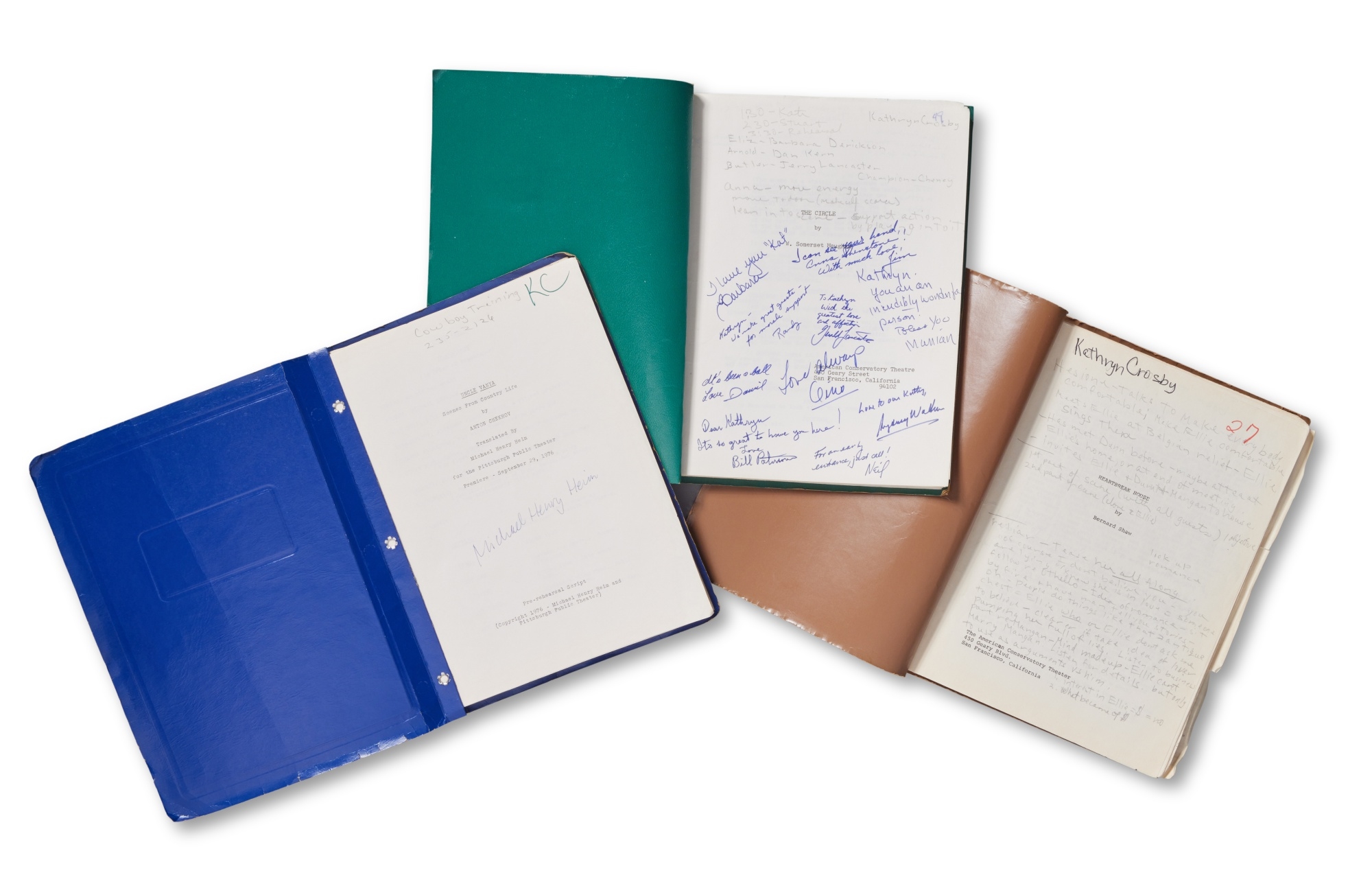 Kathryn | Kathryn Crosby | A set of theatre scripts | MutualArt