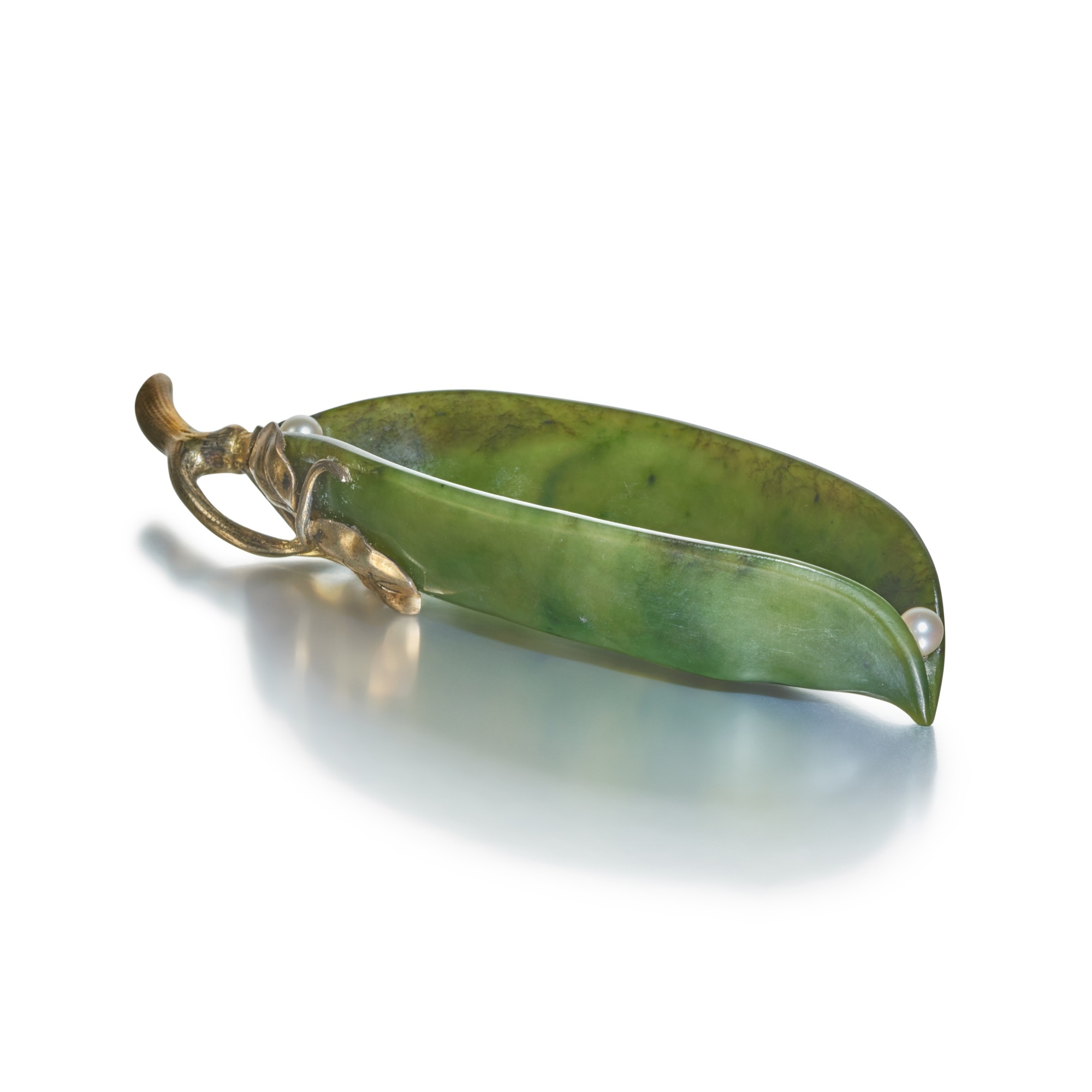 Johann Victor Aarne | A Fabergé Peapod Tray (1899 - 1903) | Compare ...