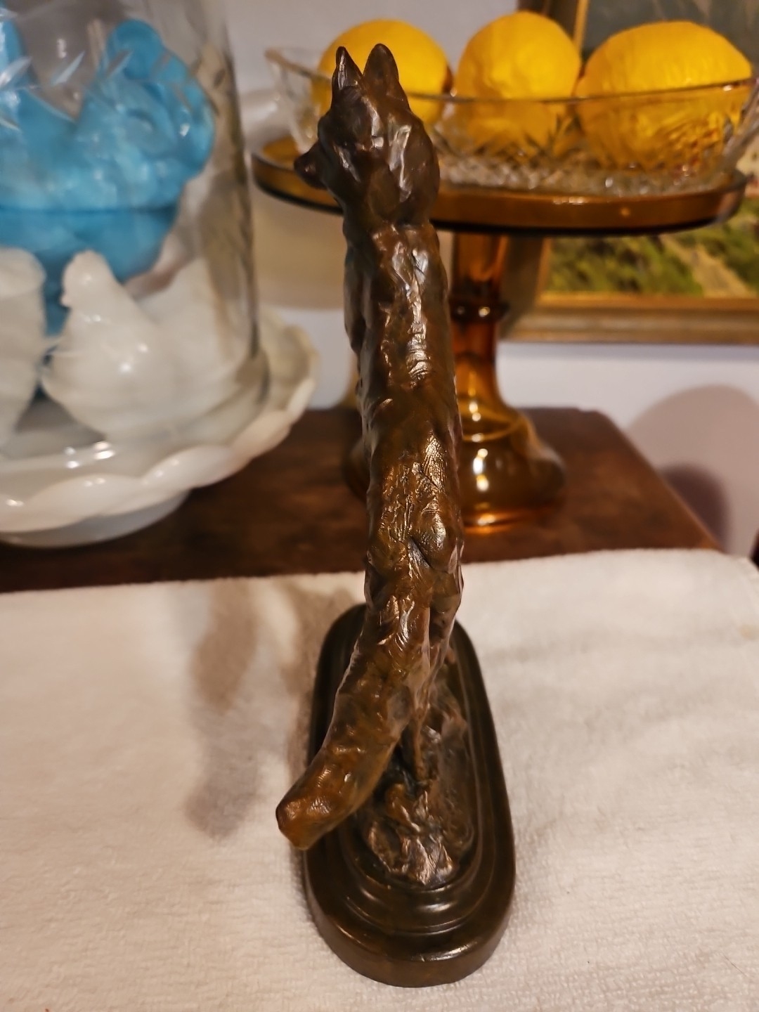 Tim Shinabarger | Curious Bronze Fox Sculpture (2011 - 2025) | MutualArt