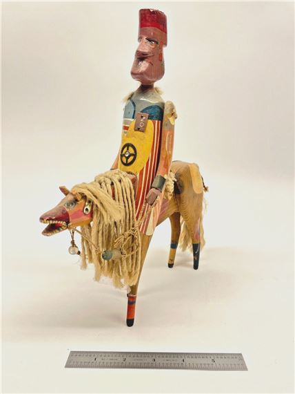 Sam Smith | Sam Smith Wooden Horse Sculpture 1968 (1968) | MutualArt