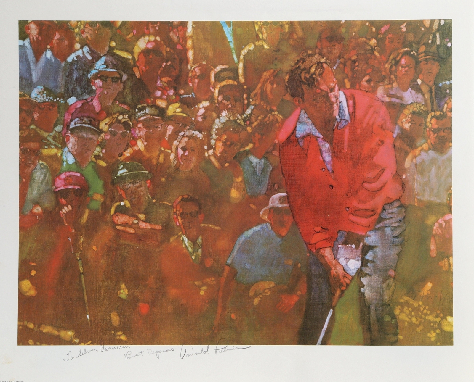 Bernie Fuchs | Arnold Palmer from Sports Illustrated Living Legends ...