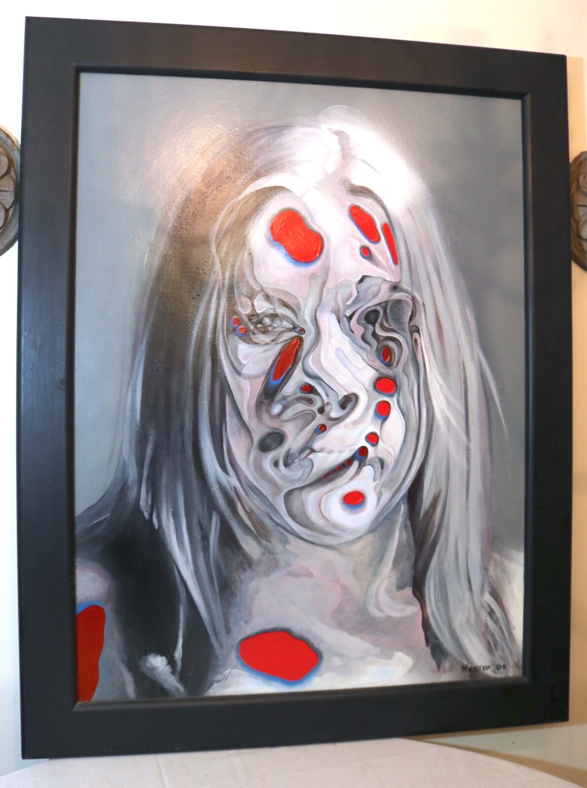 Buddy Nestor | HUGE original 2009 buddy Nestor pop surrealism morbid ...