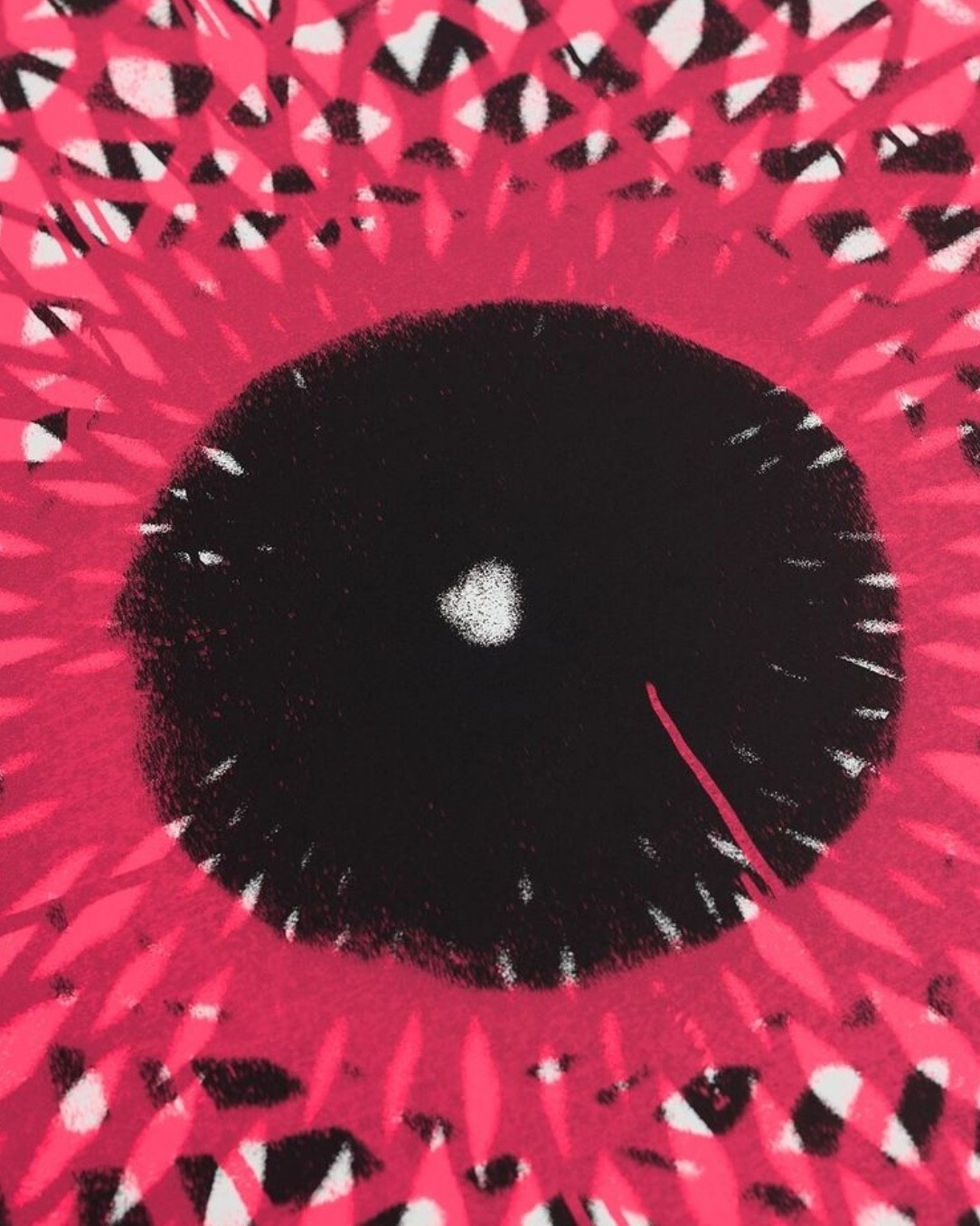 Jason Revok | Spirograph Signed Monoprint 1/1 Art Print | MutualArt