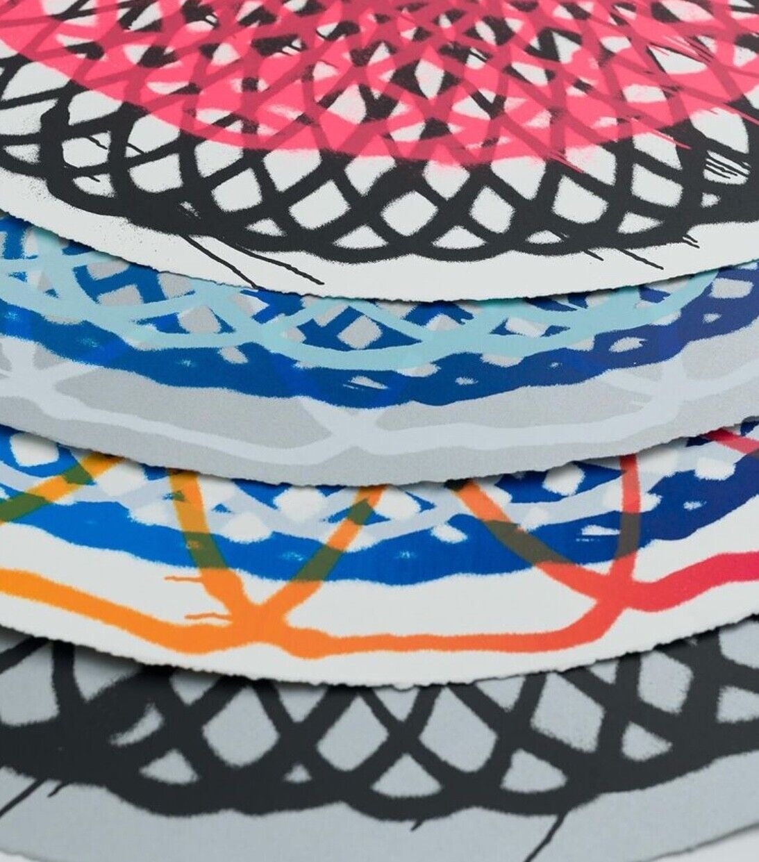 Jason Revok | Spirograph Signed Monoprint 1/1 Art Print | MutualArt