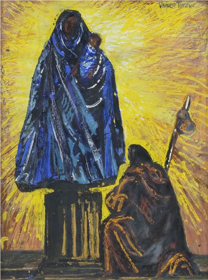 Joaquin Vaquero Turcios | Aparición de la Virgen María al Apóstol ...