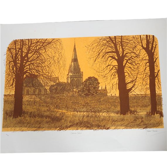 Robert Tavener | Chichester Cathedral (Circa 1970) | MutualArt