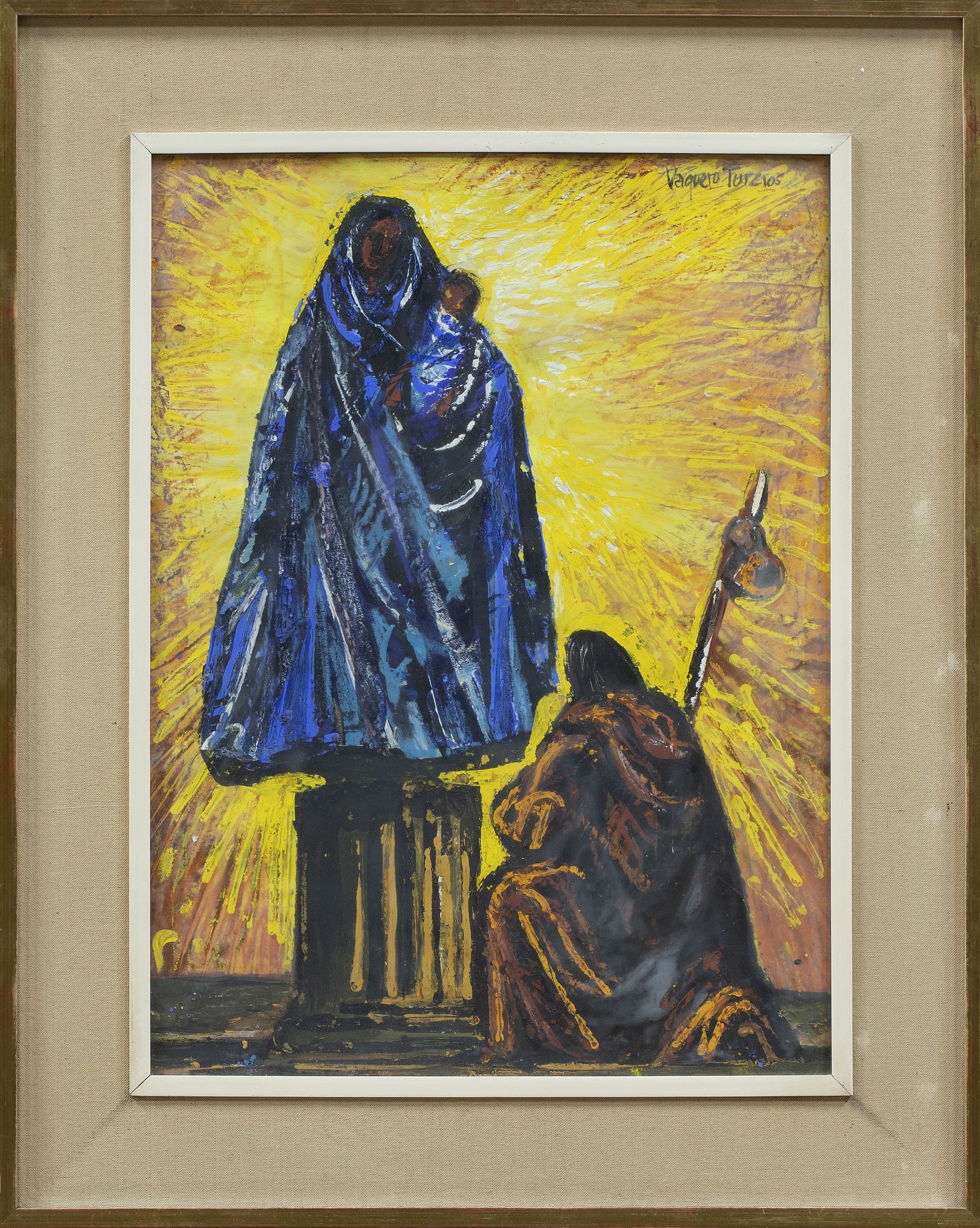 Joaquin Vaquero Turcios | Aparición de la Virgen María al Apóstol ...
