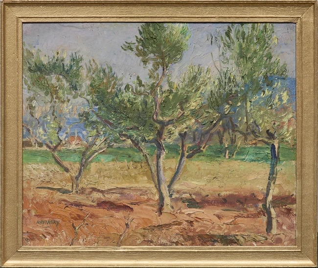 Philip Naviasky | Orchard scene | MutualArt