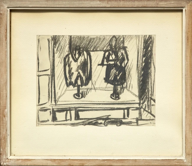 Jean Hélion | Untitled (Shop window (1950) | MutualArt
