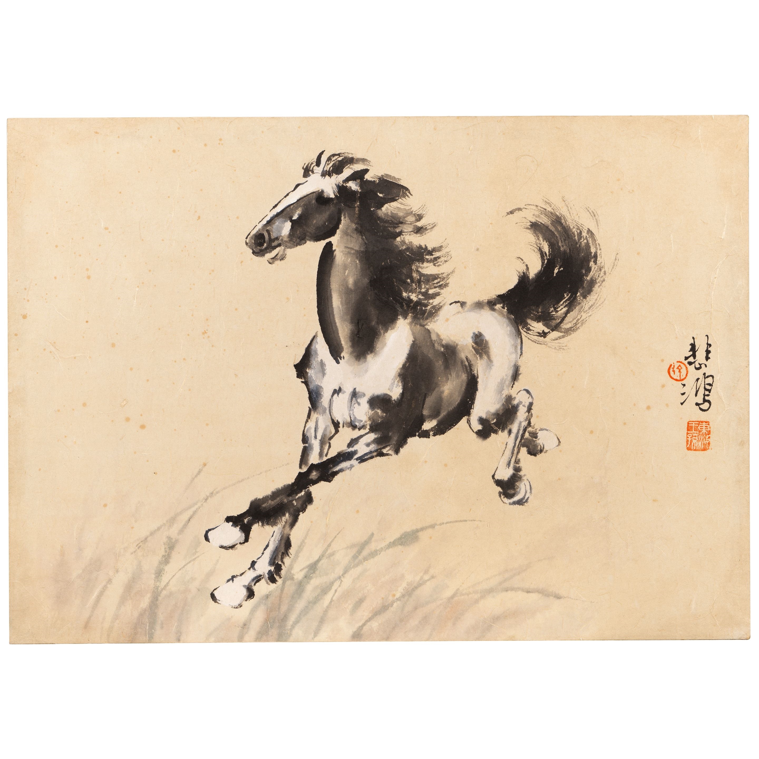 Xu Beihong | Galloping Horse | MutualArt